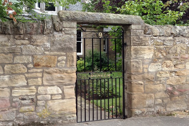 Stone Wall Gate Ancient Stone Gateposts | Pair Of Pillars In Stone For